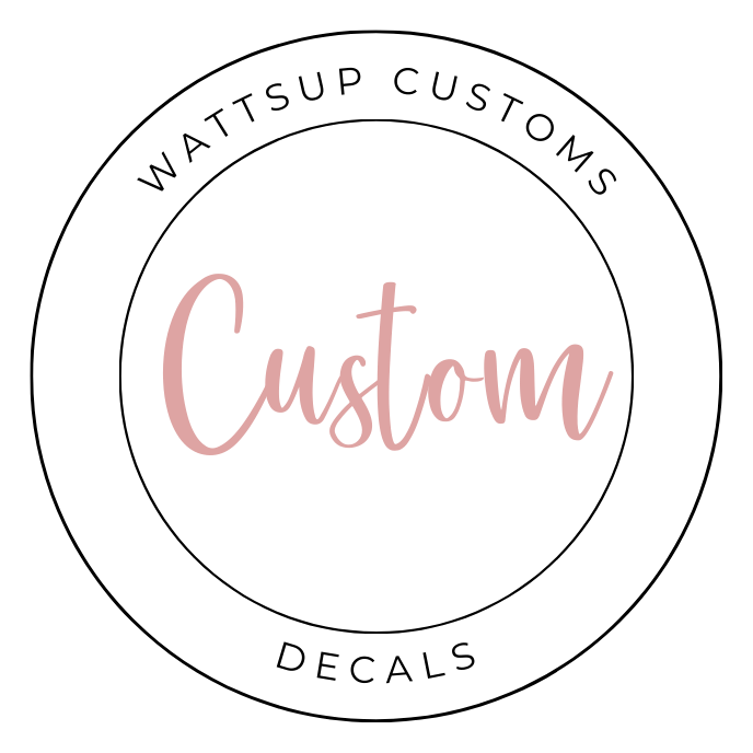 Custom Decal Design! – Wattsupcustoms